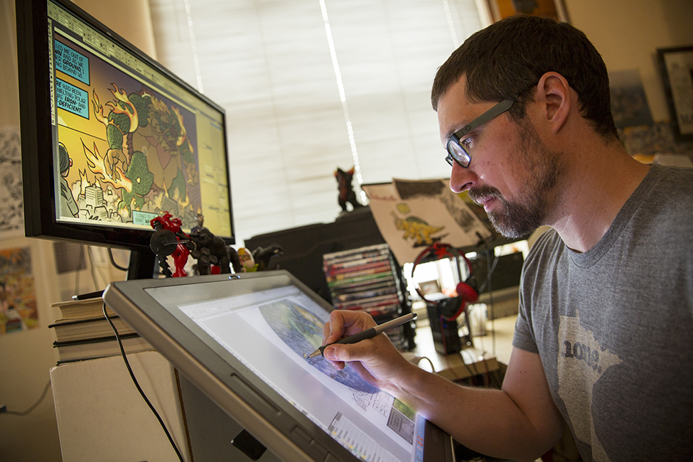 Comic Book Artists Studio Tour | Grinnell College