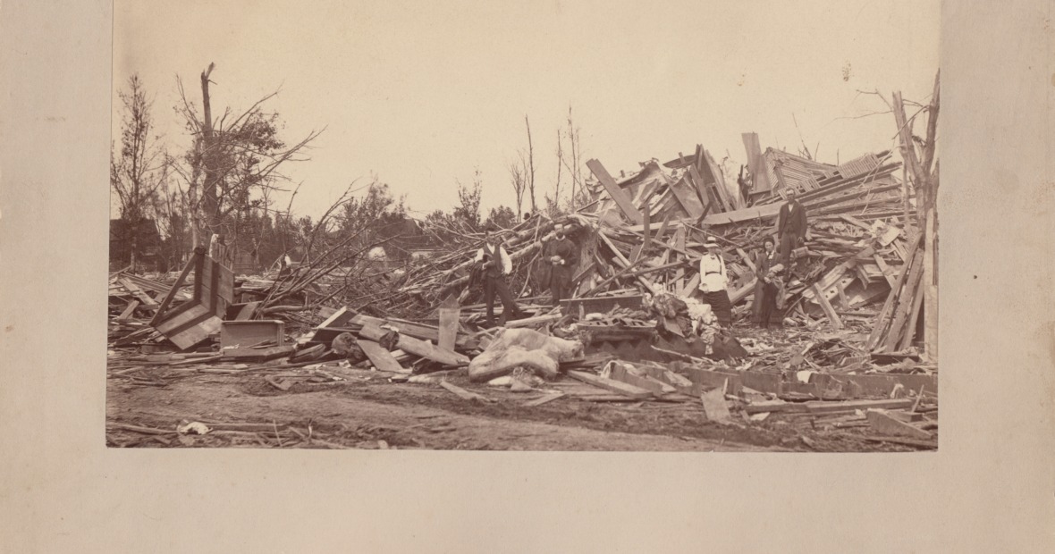 Destruction and Rebirth: The Cyclone of 1882 | Grinnell College